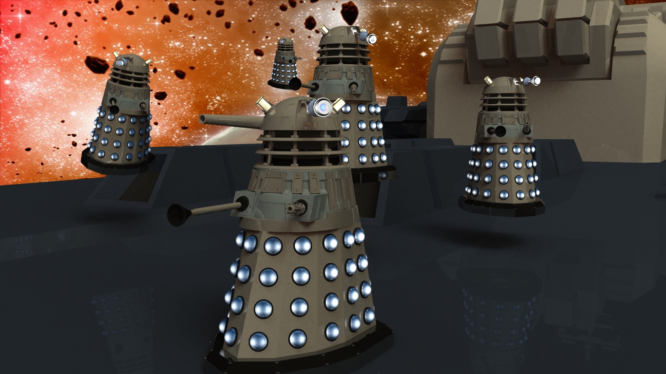 EVERYTHING DALEK: Some of my Dalek renders done in Daz studio