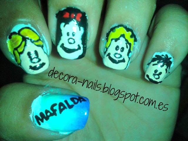 Decora-nails: #11 Inspirate en un dibujo