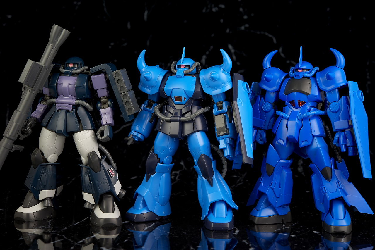 GUNDAM GUY: HG 1/144 Prototype Gouf [Tactical Demonstrator] - Review by ...