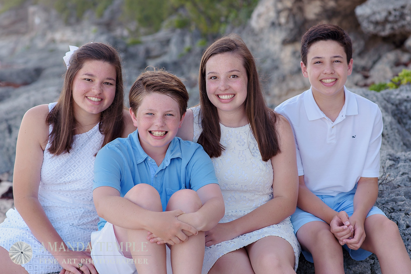 Bermuda Photographer - Amanda Temple: The Fritz Family