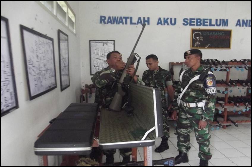 BRIGIF 6/2 KOSTRAD: Pasi Intel Brigif 6/2 Kostrad Periksa Gudang ...