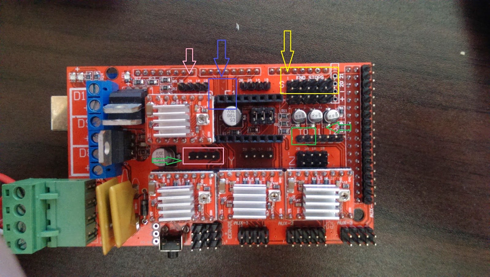 Arduino mega 2560 with ramps 1.4 pinout - tastetraining