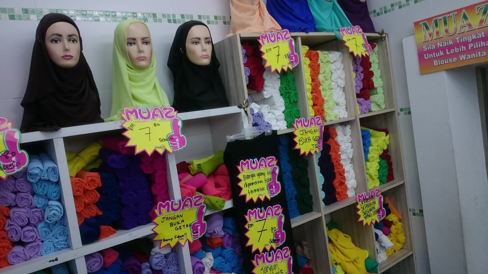 Knowledge Seeker of Modern Style: MUAZ Wholesale Emporium JOHOR