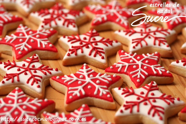 Sucre, dulces con personalidad: Mini galetes de nadal / Mini galletas ...