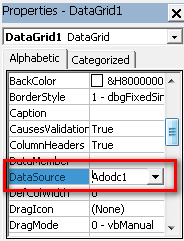 Setting Koneksi ADODC Visual basic 6.0 dengan datagrid ~ Domarku Web Design