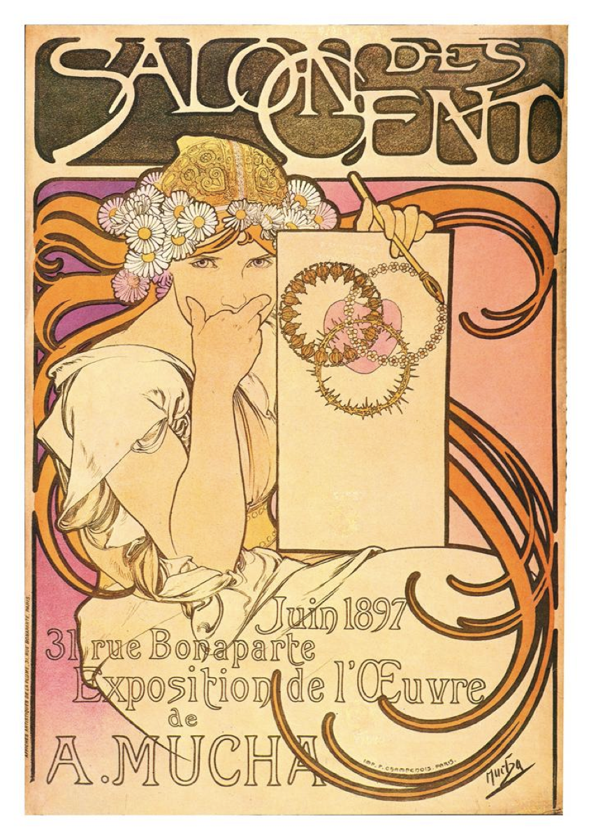 Blogging About Design: Art Nouveau Poster