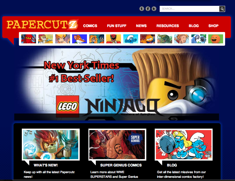 The Library Voice: Cool Papercutz Graphic Novels Connection In Our ...