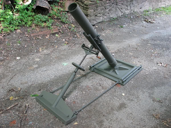 Musings of a Smurf: Upgrading to a 'big boy' mortar: 4.2" chemical mortar