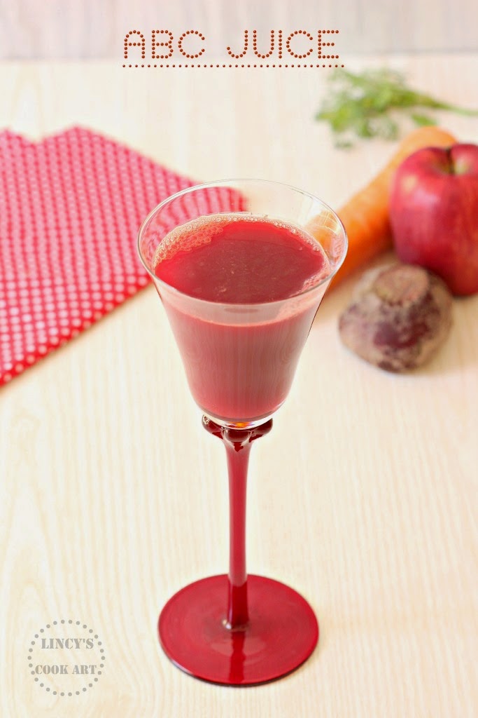 ABC Juice ~ Lincy's Cook Art