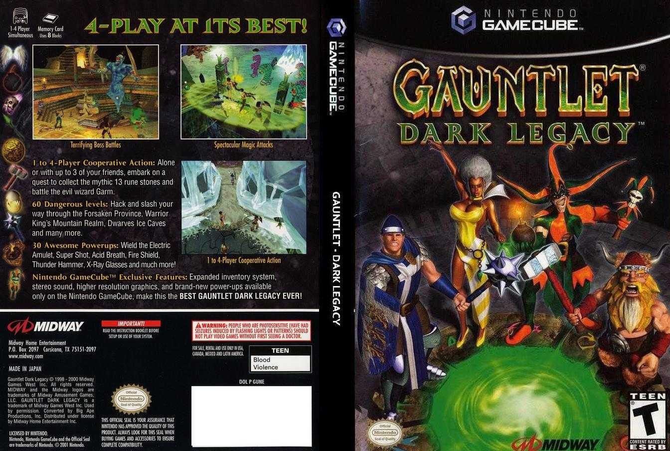 Rincón de Trucos: Gauntlet: Dark Legacy (PS2/GC/XBX)