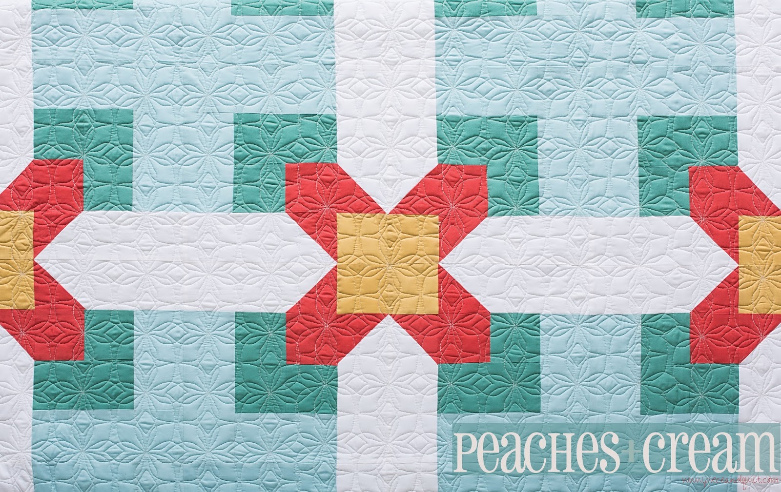 Piece N Quilt: Peaches & Cream - Cabin Fever: 20 Modern Log Cabin Quilts