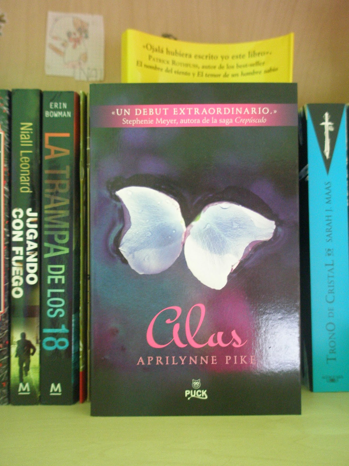 El rincón perdido: Reseña libro: Alas.