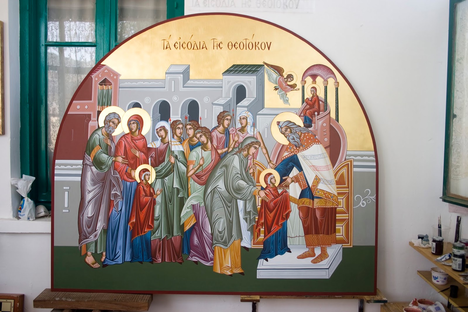 Konstantinos Angelakis hagiographer,Κωνσταντίνος Αγγελάκης αγιογράφος