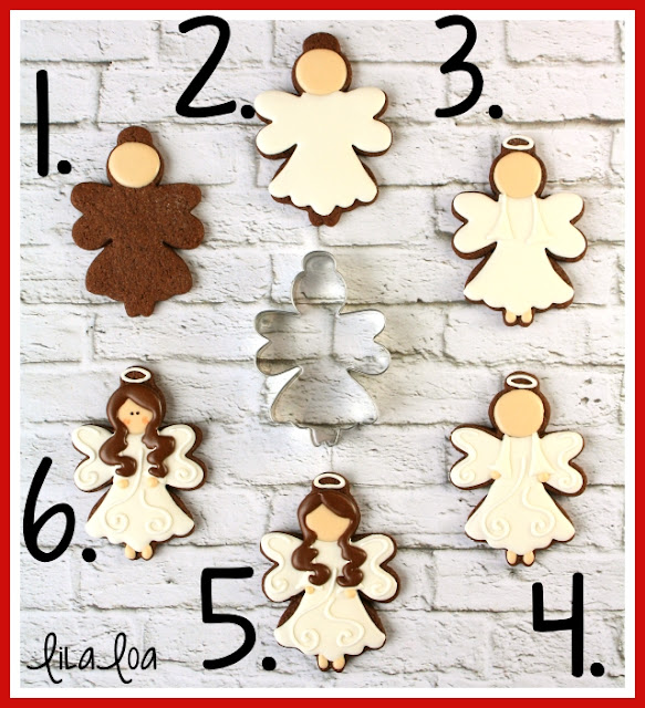 How to Make Decorated Angel Cookies for Christmas