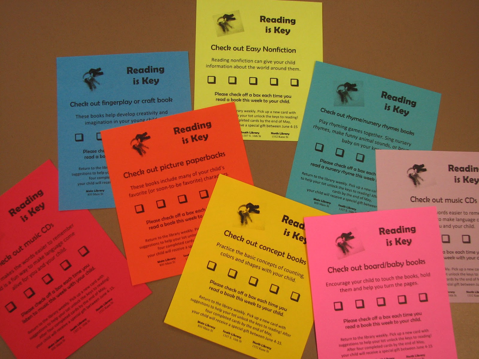 Tiny Tips for Library Fun: Reading is Key Club