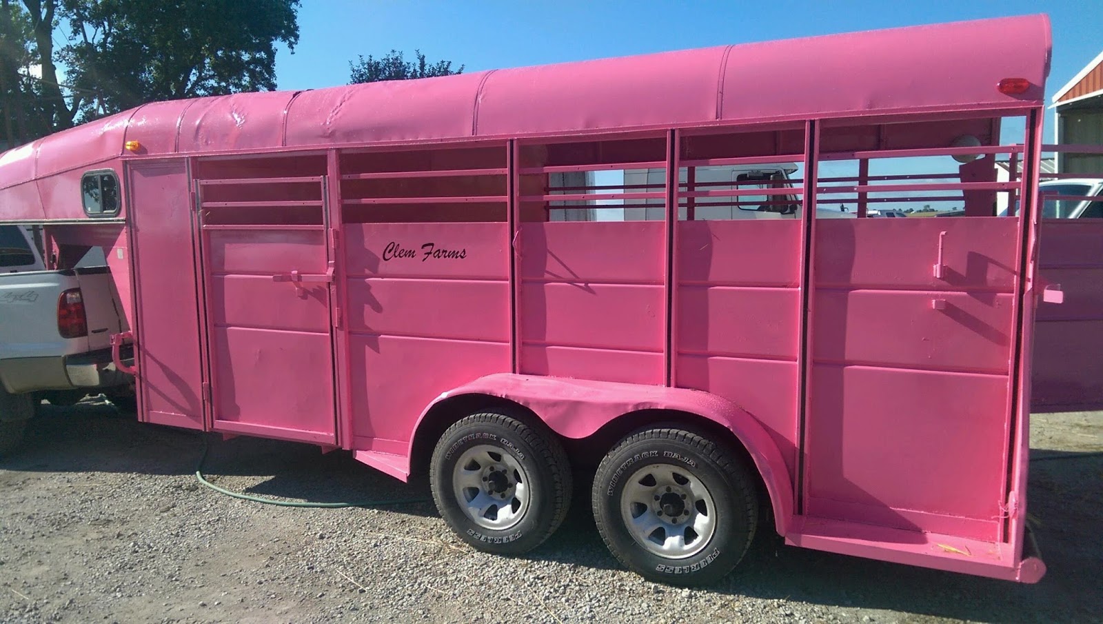 The Smart Momma: Pink Horse Trailer