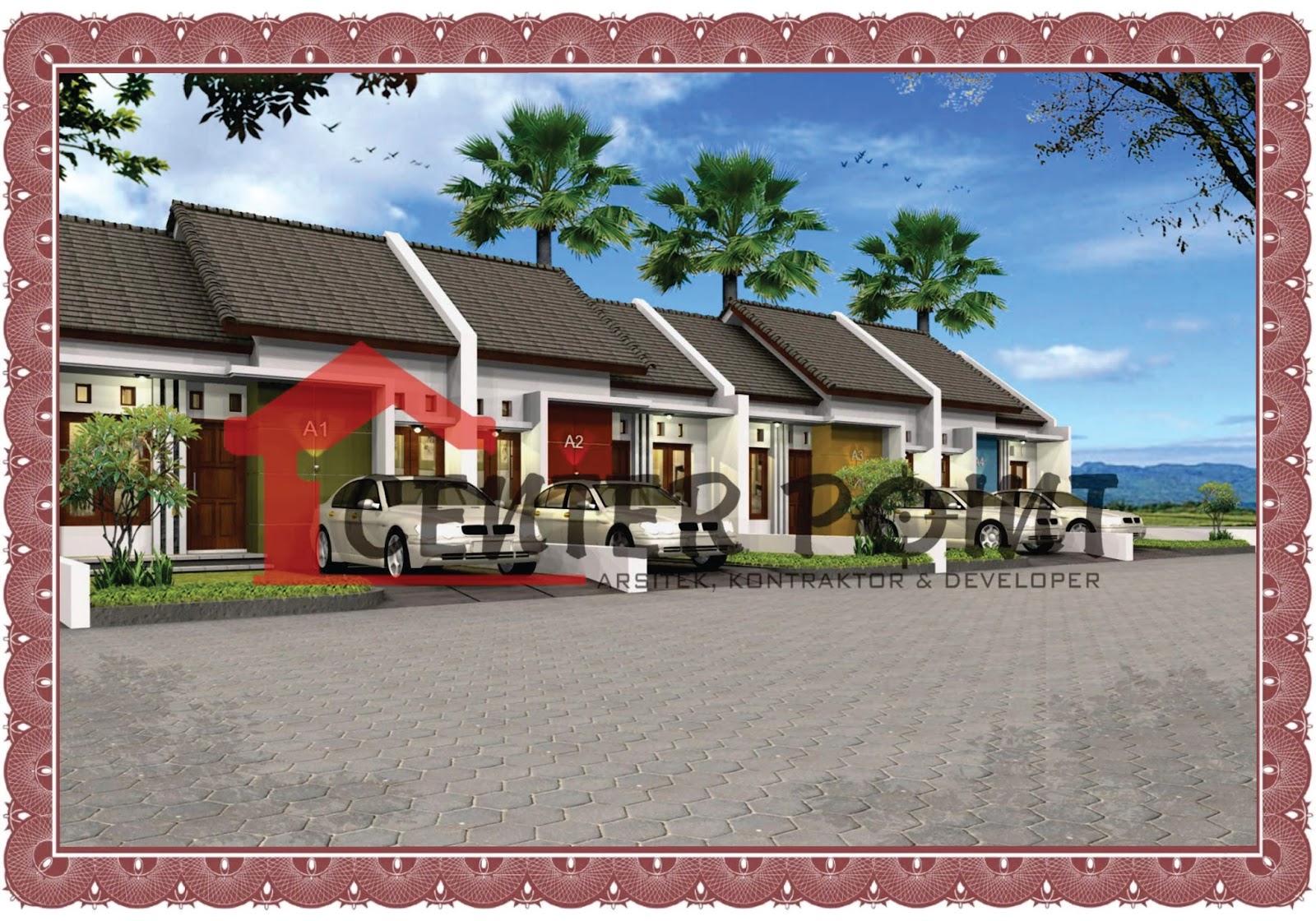 Gambar Desain Rumah Cluster | Griya Rumah