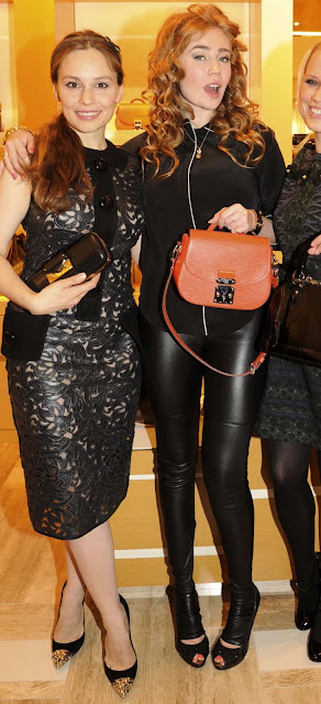 Lovely Ladies in Leather: Palina Rojinski in leather pants