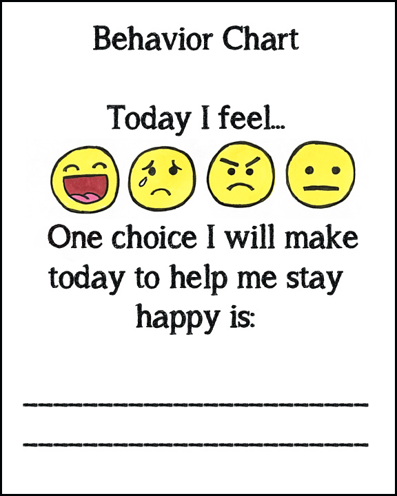 I heart chore charts: BEHAVIORAL CHARTS