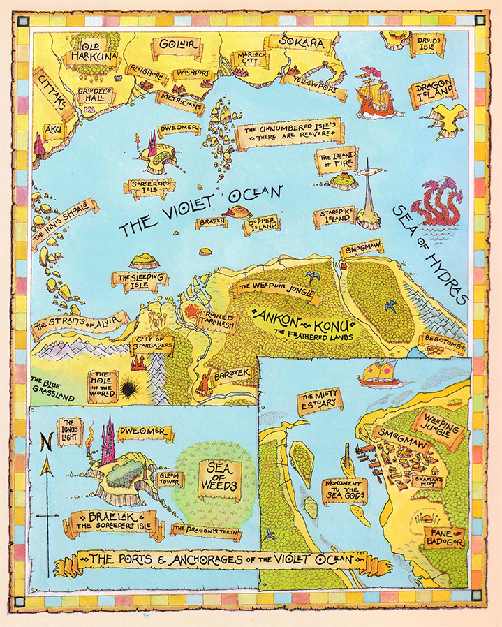 The Gallery: Art of Russ Nicholson: Maps, maps, maps...