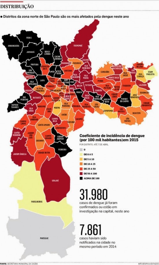 Grupo do Bem Estar e da Felicidade : Dengue se Alastra na Cidade de São Paulo nas primeiras ...