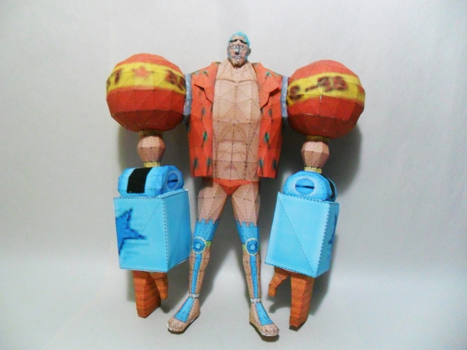 Paper & Craft: Franky New World assembled!
