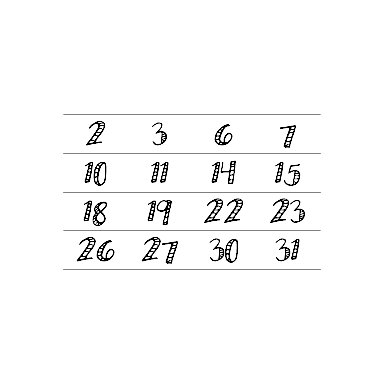 Confessions of a Frazzled Teacher: Friday Freebie - Magic Number Cards