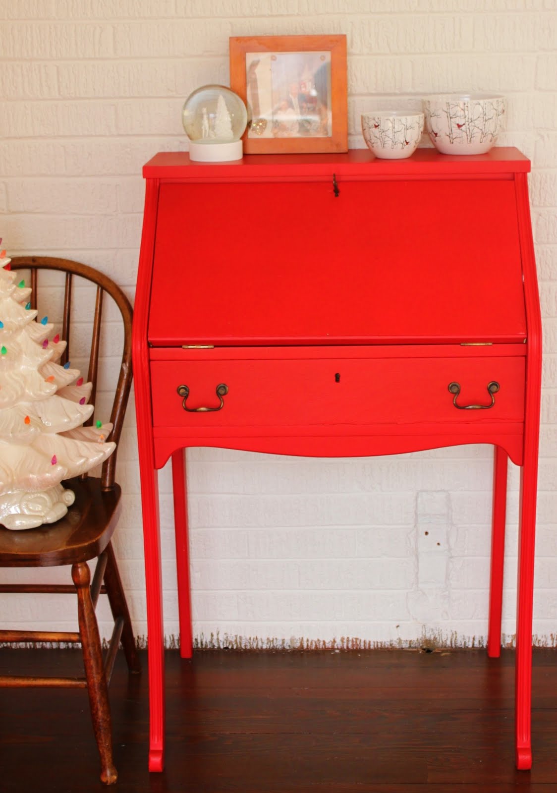 The Painted Pear: The Secretary Desk.