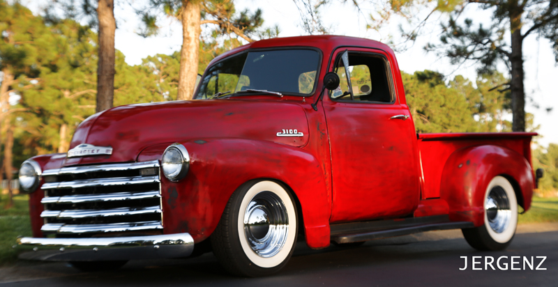 1951 Chevrolet 3100 - chevy - GMC MATTE BLACK: 1953 Chevy 3100 1/2 ton ...