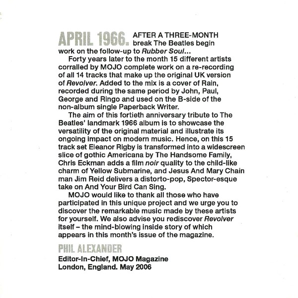 SIXTIES BEAT: Mojo Presents : REVOLVER RELOADED, THEIR 1966 MASTERPIECE ...