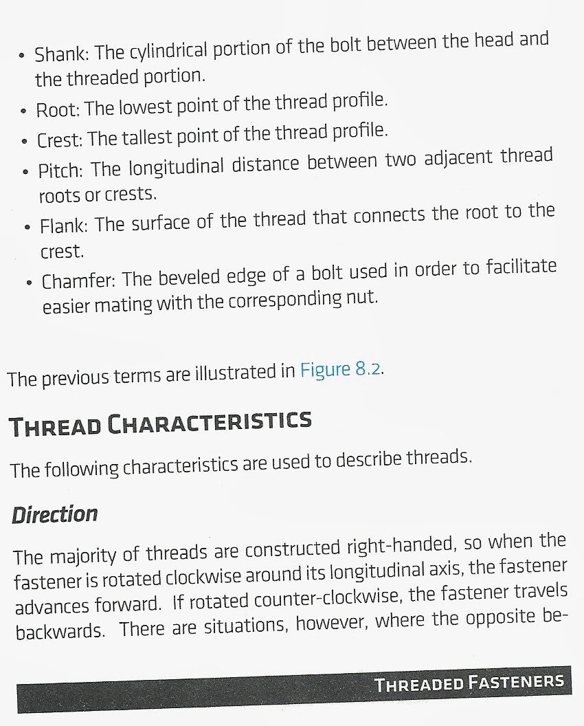 ENGR1304: Chapter 8: Threaded Fasteners