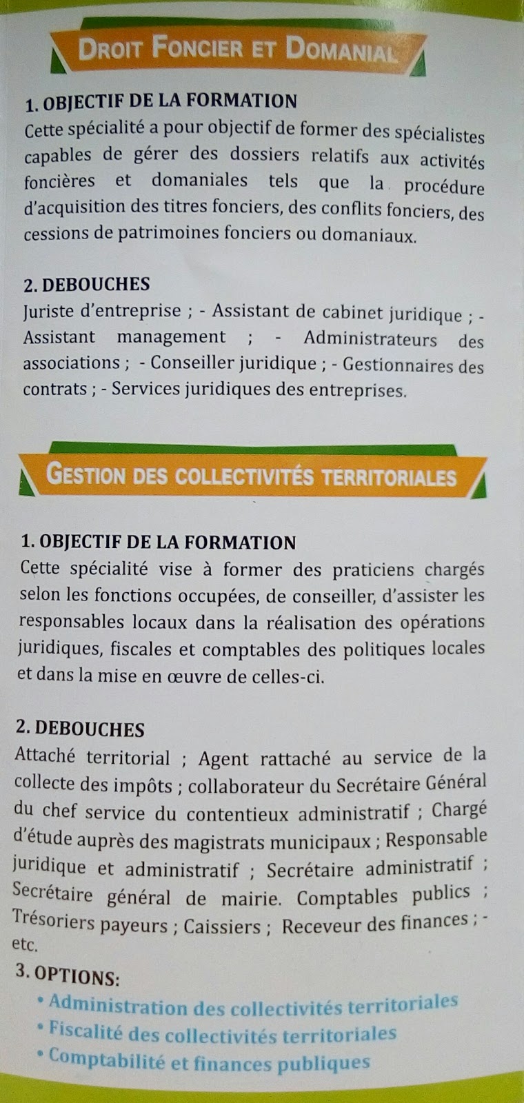 IUG formation continue: Du Nouveau à l'IUG