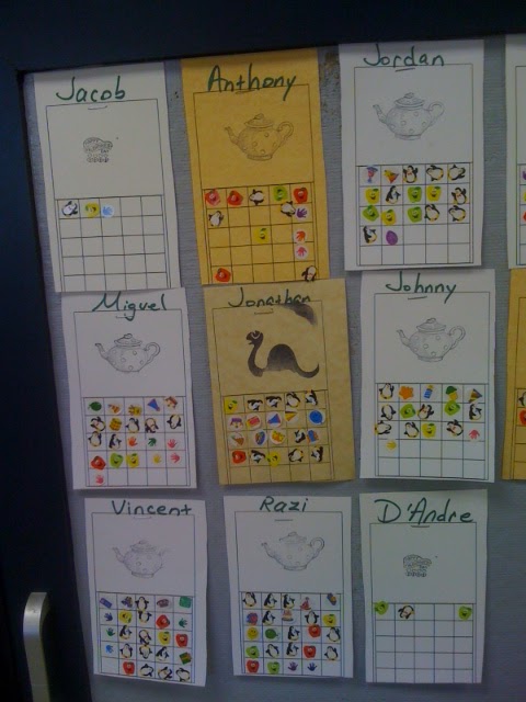 Kindergarten and Mooneyisms: Sticker Award Charts