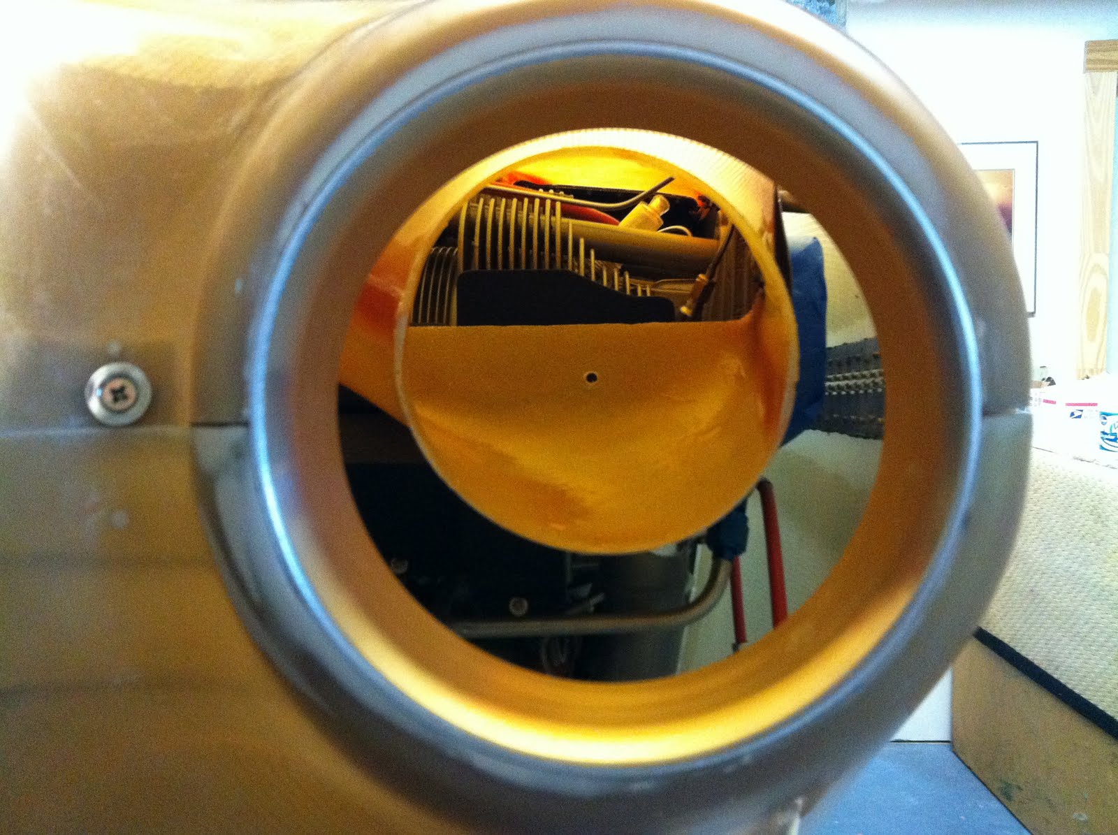 Welcome to JT's RV8 Aircraft Factory!: Final Fitting of the Plenum