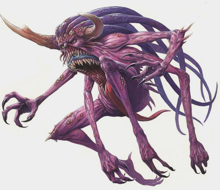 Pink horror, Warhammer art, Warhammer fantasy