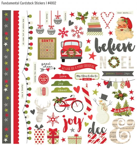 Imprimolandia: Stickers de navidad