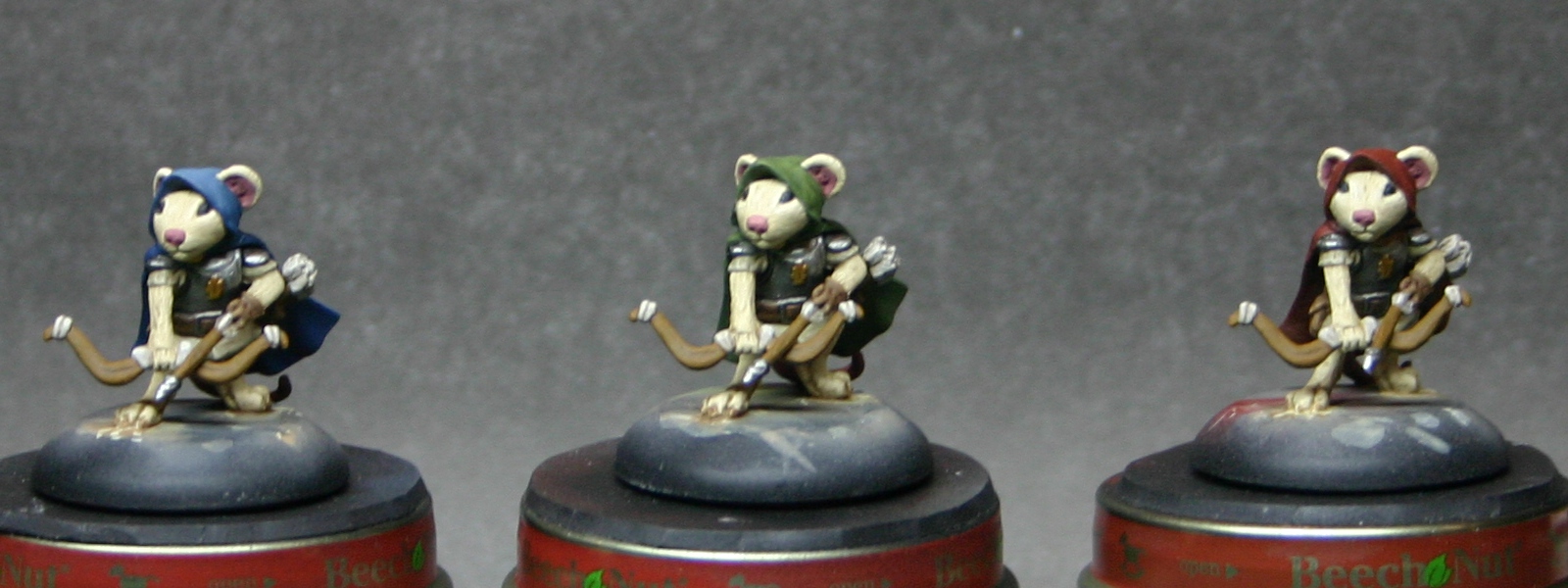 Quixotic Gamer: Tail Feathers - Mousling Foot Soliders