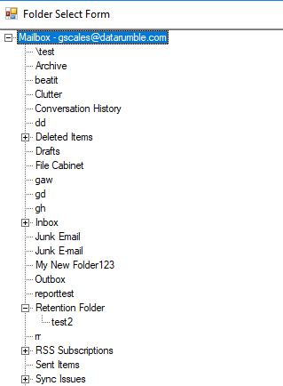 Generic Folder Picker for Mailboxes for use in REST based Powershell ...