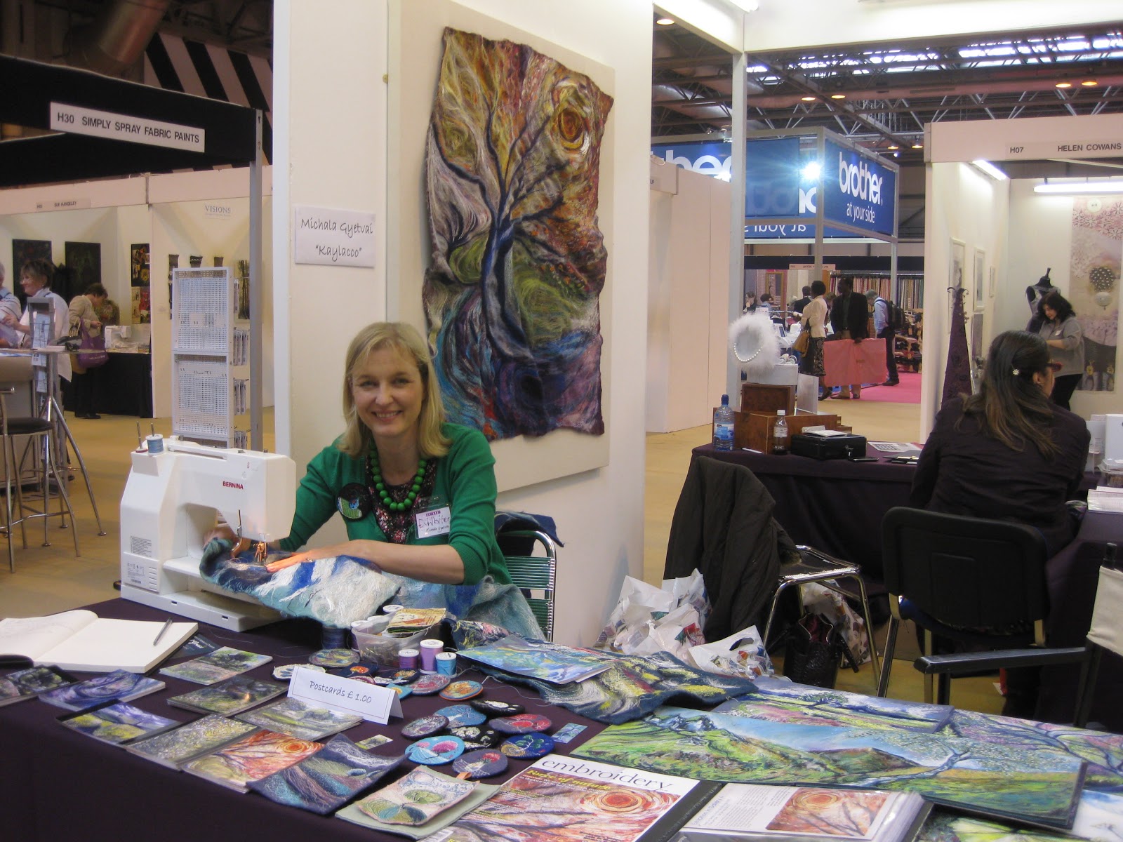 Michala Gyetvai (Kayla coo) : My Time Spent At Fashion, Embroidery,Stitch