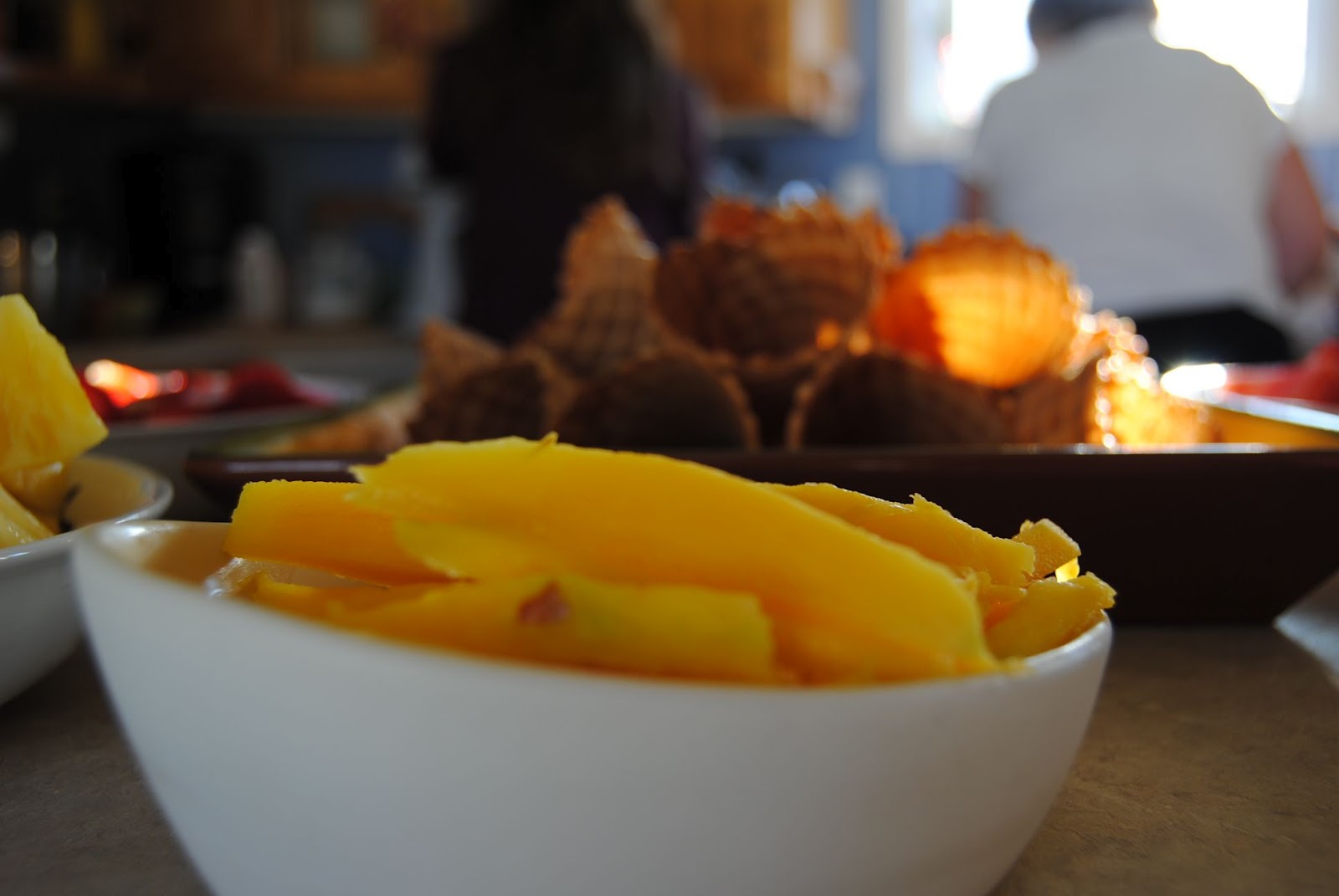 Kate's Kitchen: Waffle cone dessert