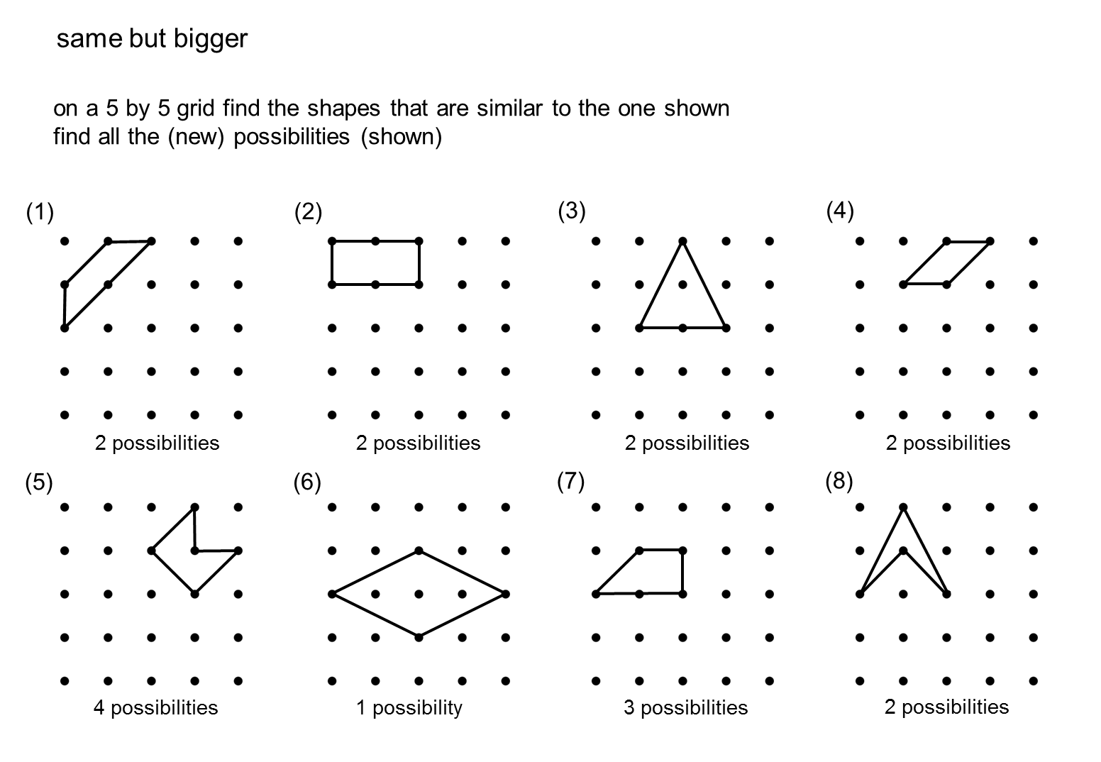MEDIAN Don Steward mathematics teaching: enlargement scale factor root 2