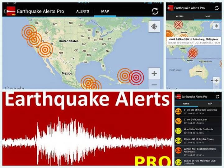 ေျမငလွ်င္ တိုင္းတာႏိုင္ေသာ Earthquake Alert! apk (ႏွစ္ခု)