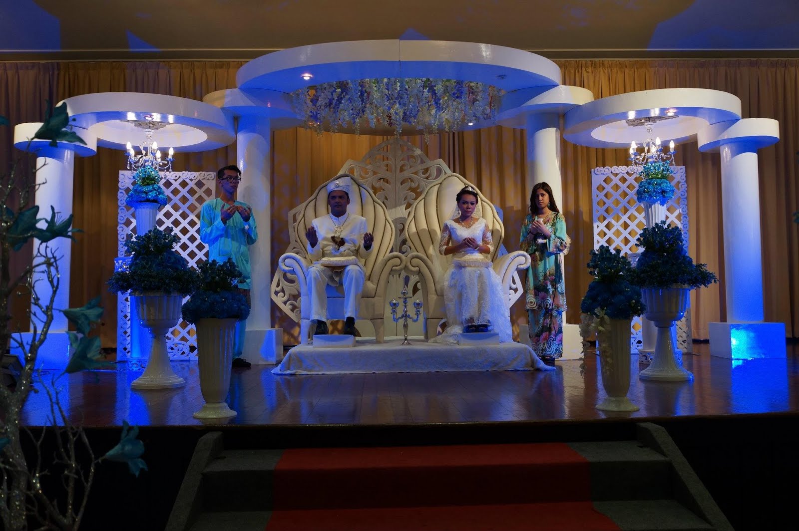 DEWAN SHAH ALAM | DEWAN IDCC | GRAND BLUEWAVE (5STAR) HOTEL: Pelamin ...