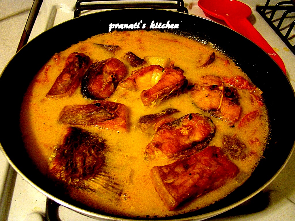 Delicious Recipes 4m Pranati's Kitchen: Macha Besara (fish curry with ...