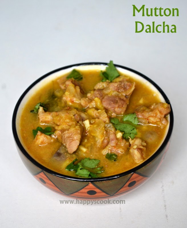 Mutton Dalcha | Mutton Toor Dal Curry | Dalcha | Happy's Cook
