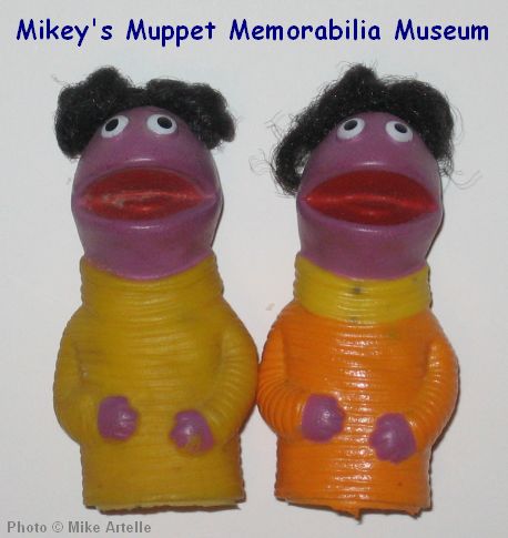 Mikey's Muppet Memorabilia Museum: Sesame Street Finger Puppets 1971 - 2007