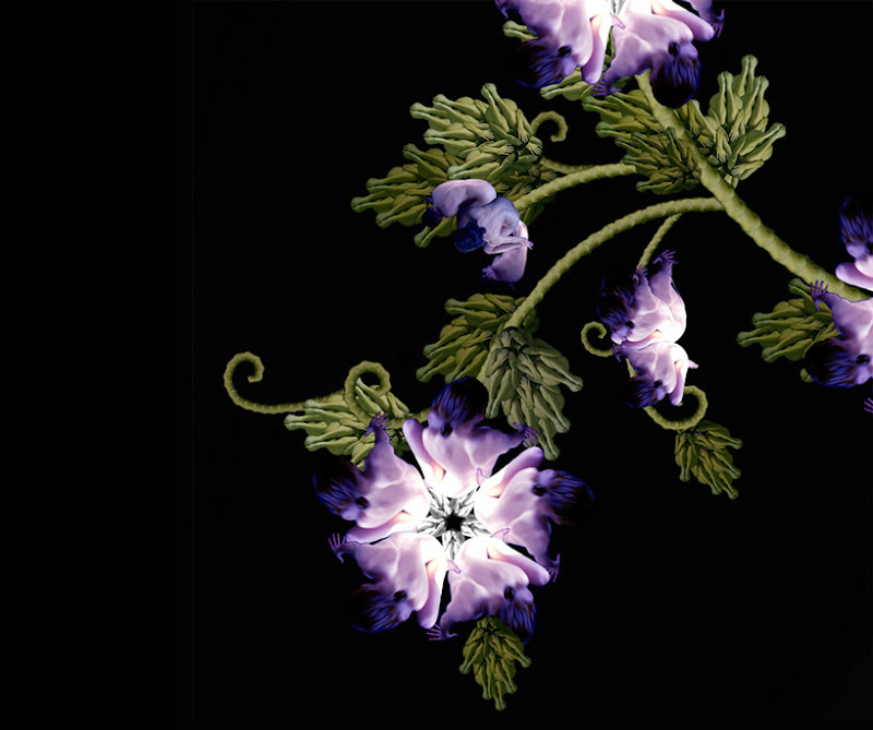 Simply Creative: Human Flowers by Cecelia Webber