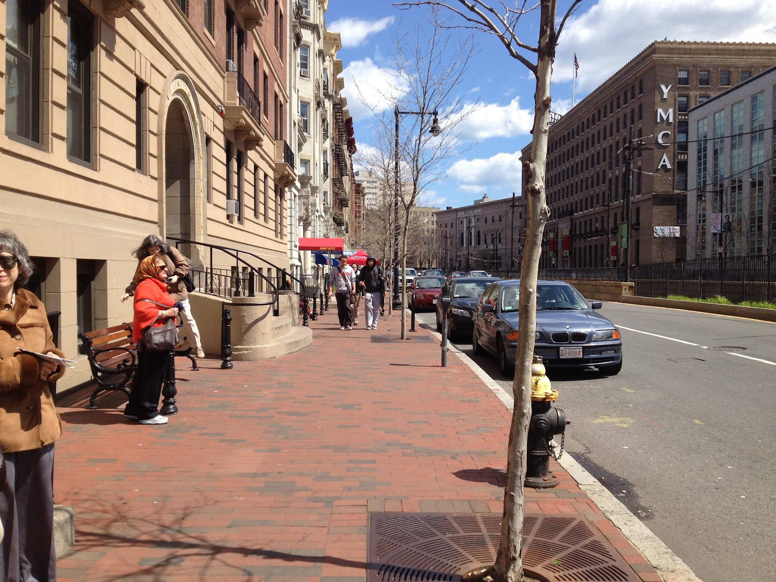 Calm Streets Boston: Sidewalk Buffer Zones