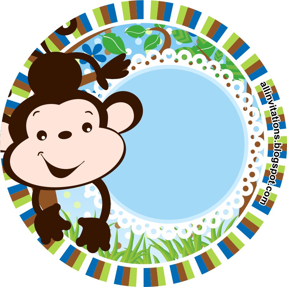 Naughty Monkey: Free Printable Mini Kit. - Oh My Baby!