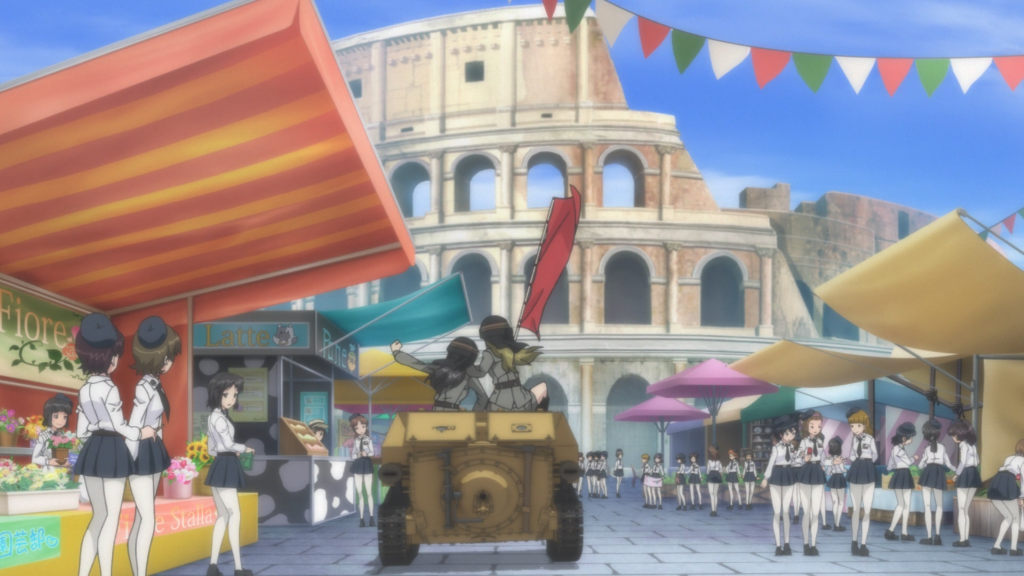 MikeHattsu Anime Journeys: Girls und Panzer - Rome